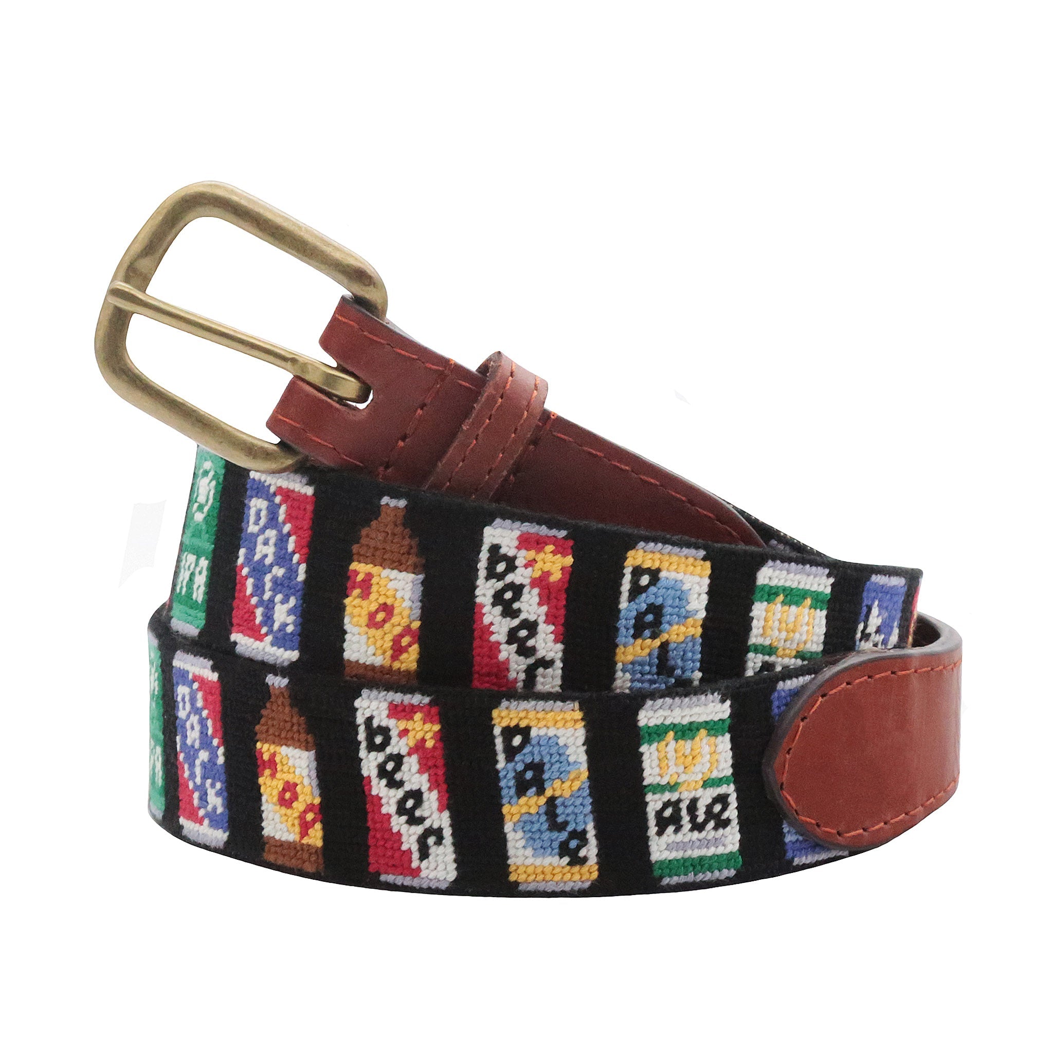 Beer Cans Belt (Black) – Smathers & Branson