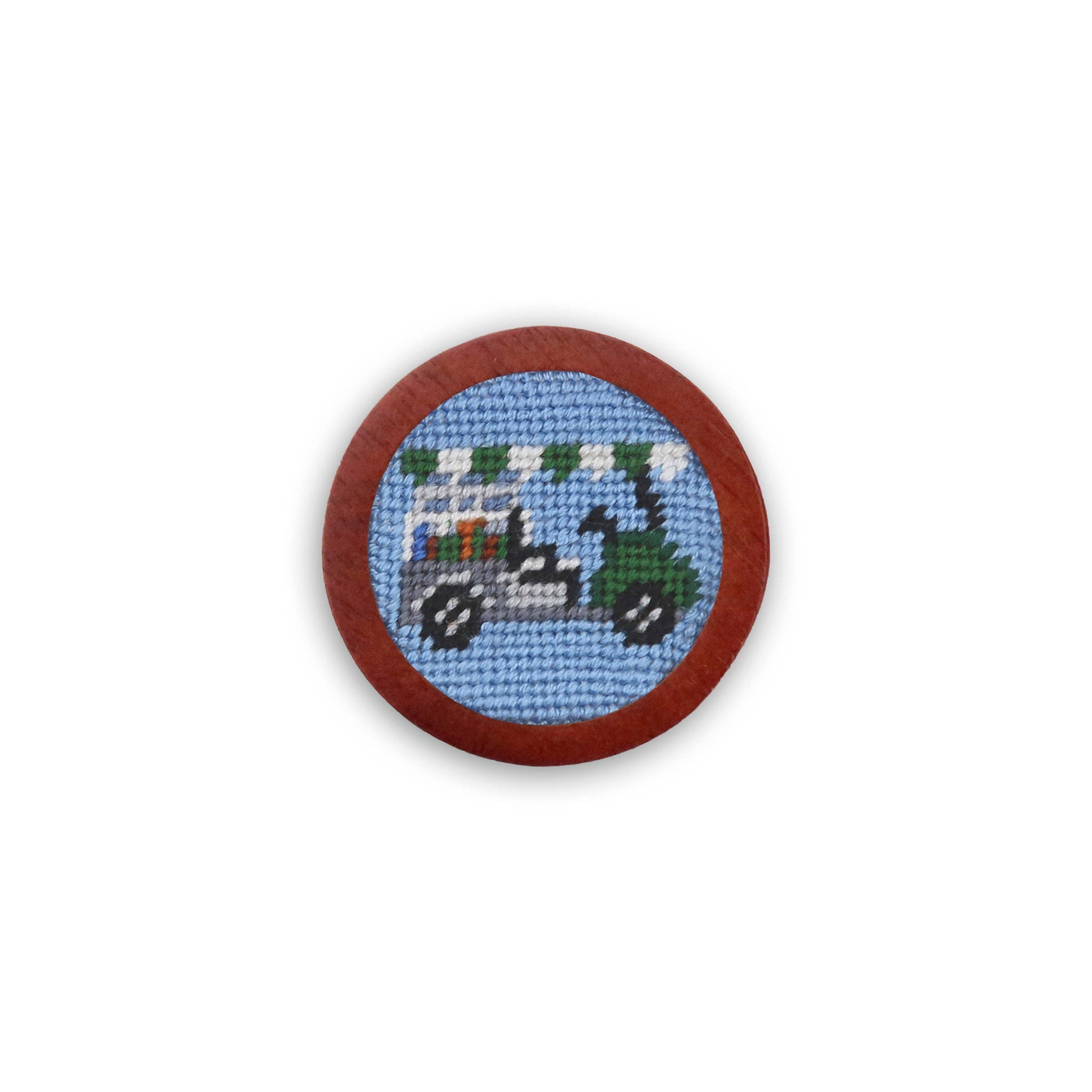 Beverage Cart Golf Ball Marker (Light Blue) – Smathers & Branson