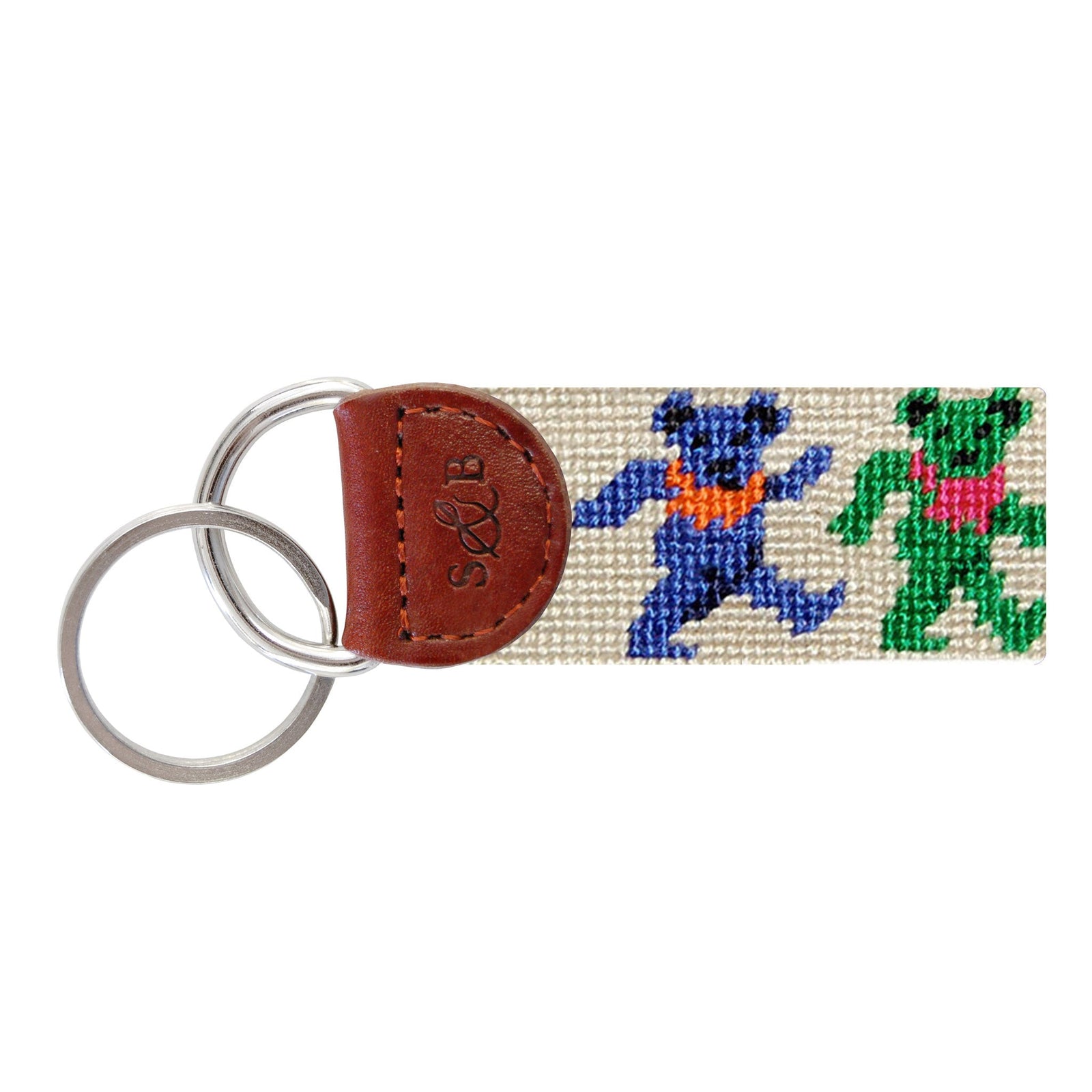 Dancing Bears Key Fob (Oatmeal) – Smathers & Branson