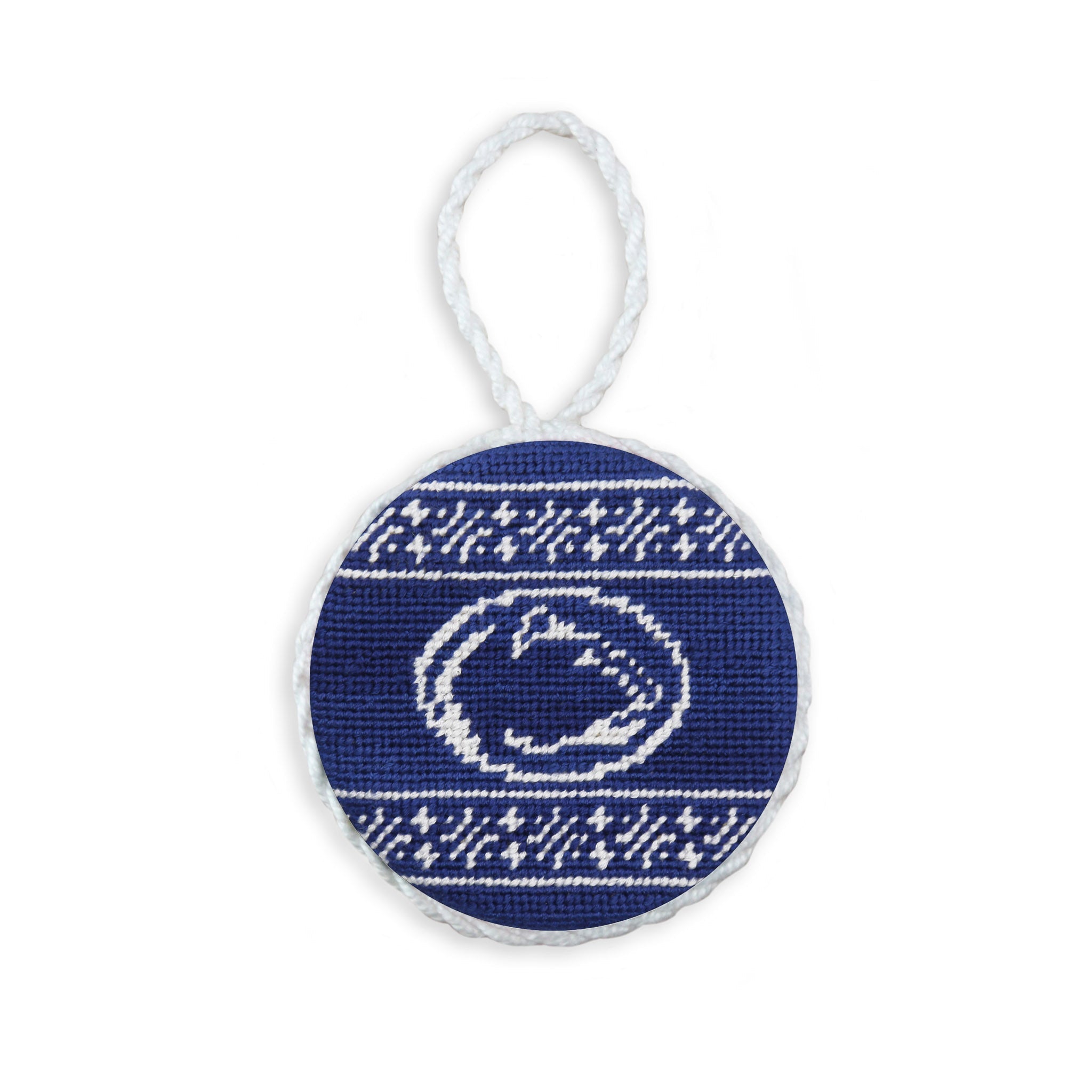 Penn State Fairisle Ornament (Classic Navy) – Smathers & Branson